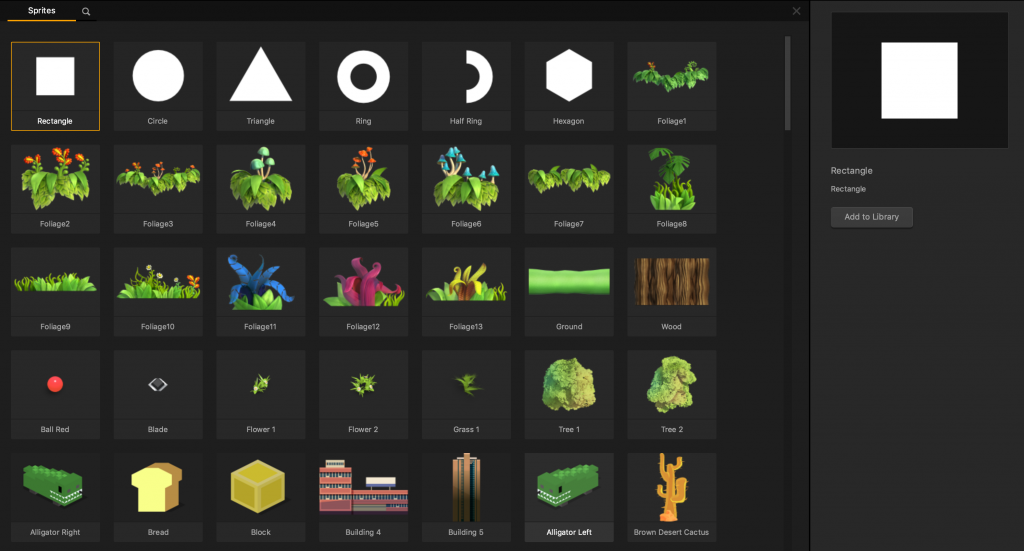 Asset Library - Buildbox 3 Manual - Buildbox | Game Maker | Video Game ...