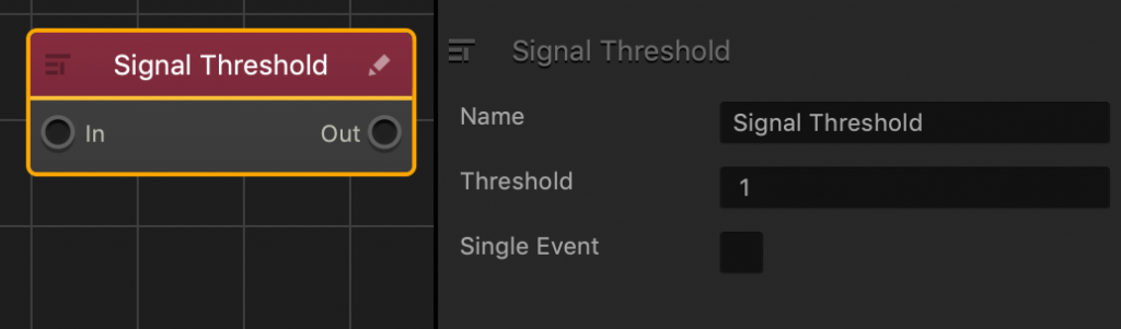 Signal Threshold Node - Buildbox 3 Manual - Buildbox | Game Maker | Video Game Software