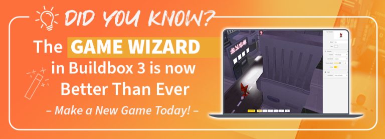 The Game Wizard Is Now Better Than Ever! - Buildbox | Game Maker ...